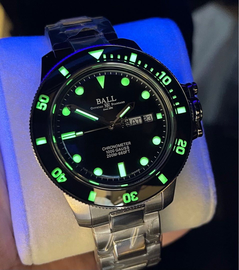 BALL WATCH ENGINEER HYDROCARBON ORIGINAL 40MM DM2118B-SCJ-BK, Luxury ...