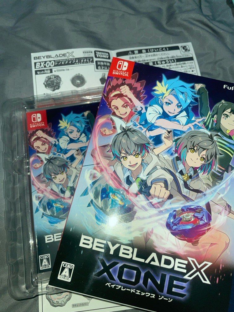 Beyblade X Xone Nintendo Switch GAME + QR CODE ONLY, Video Gaming, Video Games, Nintendo on ...