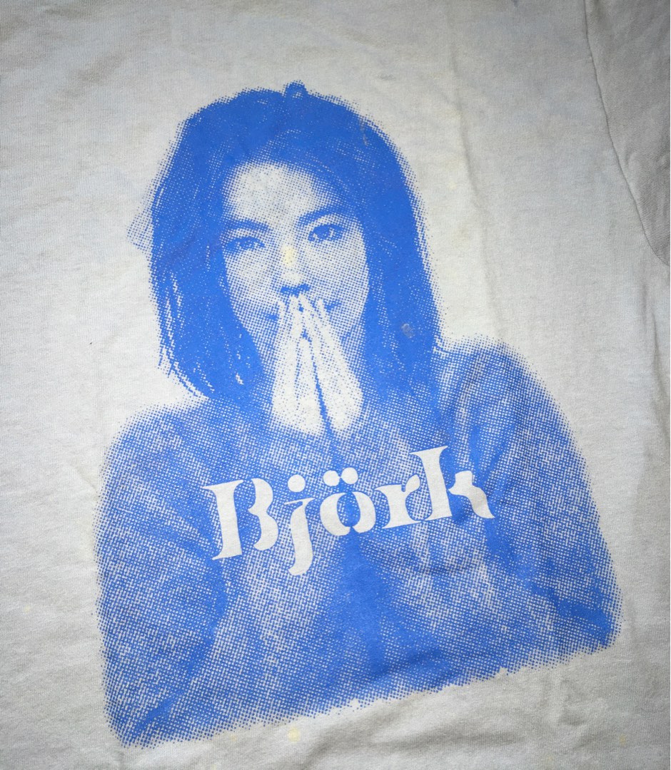 BJORK T SHIRT Muse Massive Attack No Doubt Portishead Blur Oasis Sonic ...