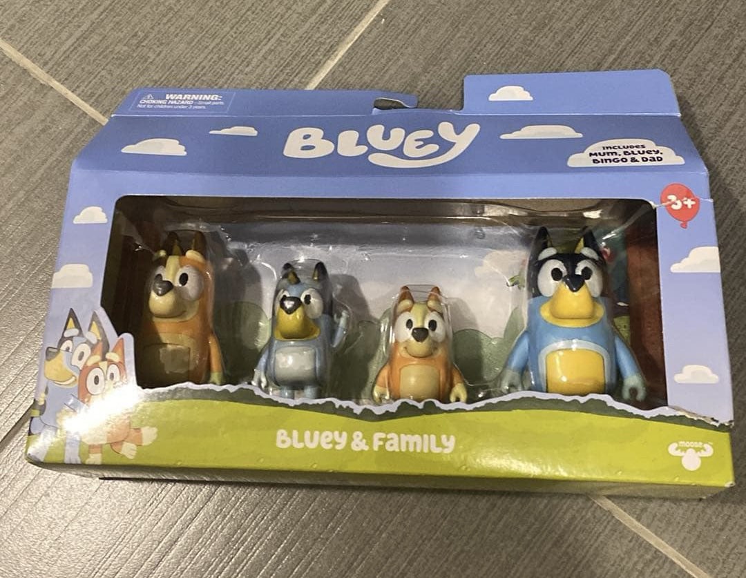 Bluey Family Figures, Hobbies & Toys, Toys & Games on Carousell