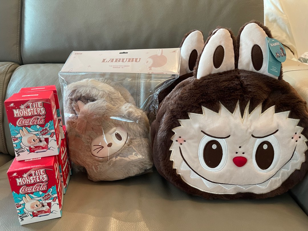 Brand New Authentic The Monsters Labubu Backpack Blind Box Coca-Cola ...