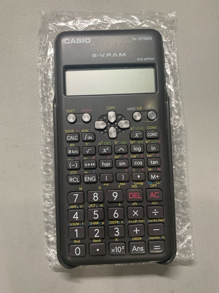 Casio 570MS 2nd edition, Hobbies & Toys, Stationery & Craft, Stationery ...