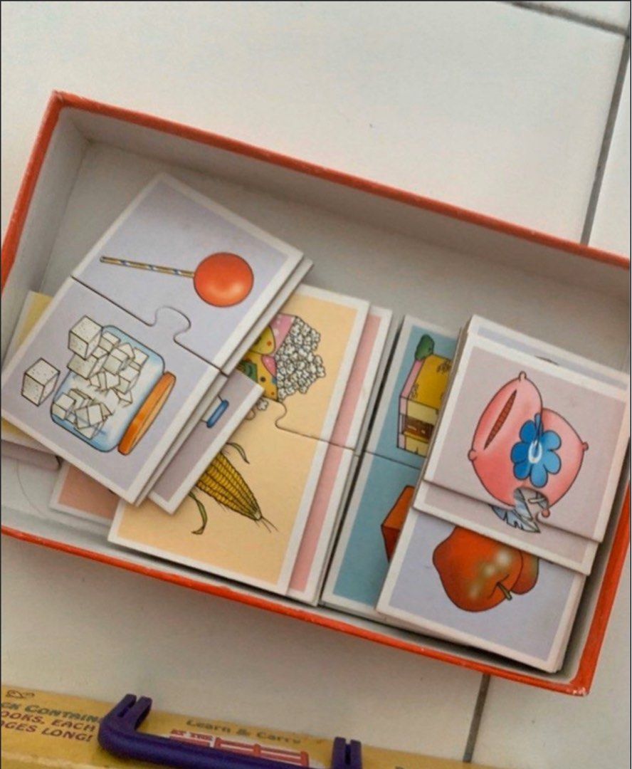 Children Self Correction Puzzle Cards - brain activity for children ...