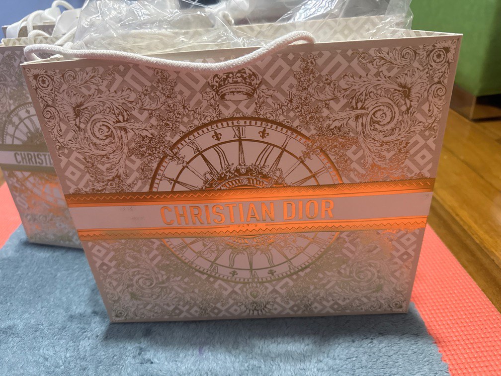Christian Dior Holiday Edition Paper Bag, Luxury, Bags & Wallets on ...