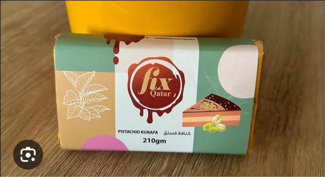 COKLAT FIX QATAR PISTACHIO KUNAFA, Makanan & Minuman, Kue-kue di Carousell