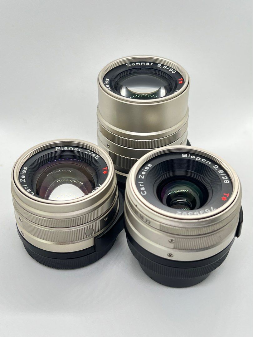 Contax G1 & G2 lens, Photography, Lens & Kits on Carousell