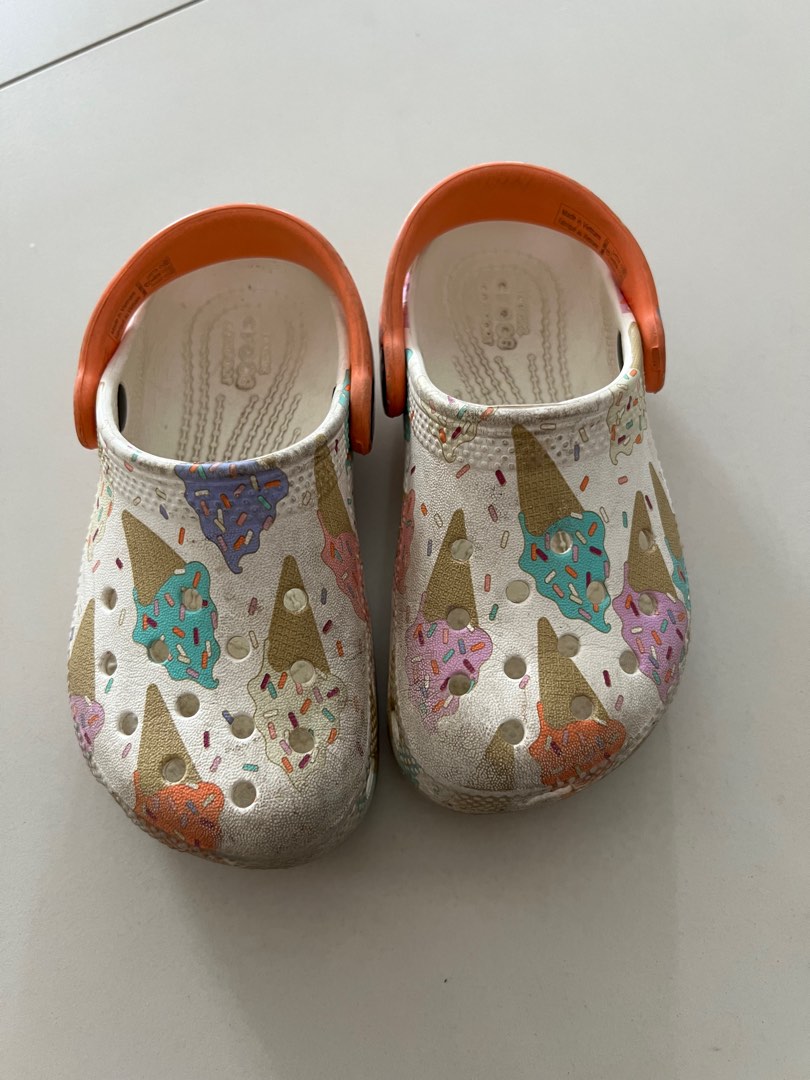 Crocs Ice cream kids, Babies & Kids, Babies & Kids Fashion on Carousell