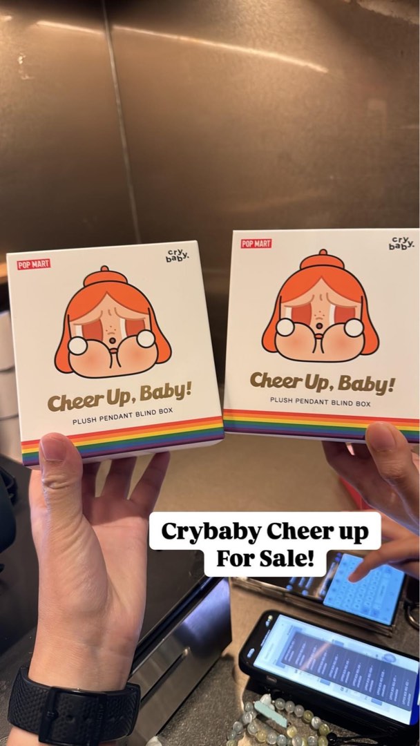 Cry baby cheer up for sale, Hobbies & Toys, Toys & Games on Carousell