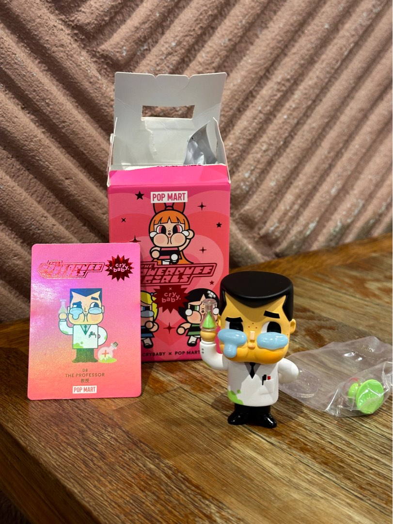 cry baby x powerpuff girls popmart, Hobbies & Toys, Toys & Games on ...