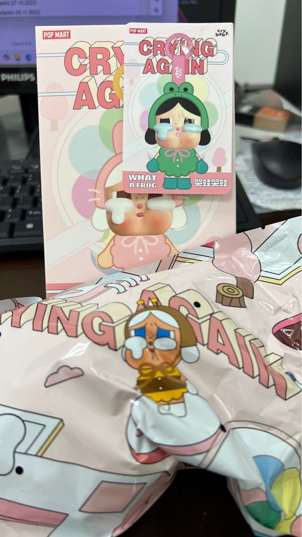 Crybaby crying again plush, Hobbies & Toys, Toys & Games on Carousell