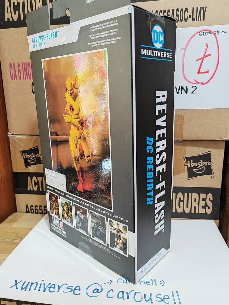 DC Multiverse BATMAN ROBIN THE FLASH REVERSE FLASH - rare sdcc marvel ...