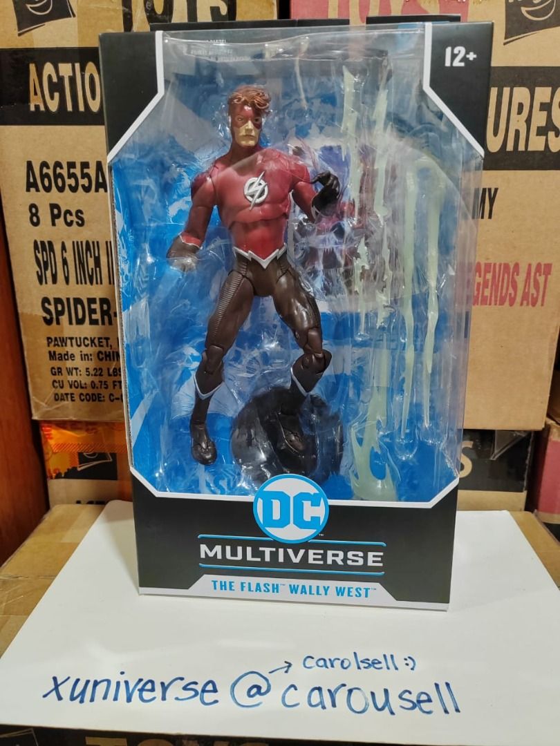 DC Multiverse BATMAN ROBIN THE FLASH REVERSE FLASH - rare sdcc marvel ...