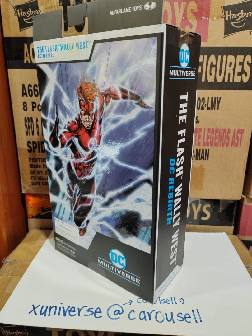 DC Multiverse BATMAN ROBIN THE FLASH REVERSE FLASH - rare sdcc marvel ...