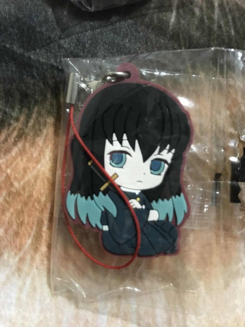 Demon Slayer Kimetsu No Yaiba Tokito Muichiro Rubber Keychains, Hobbies ...