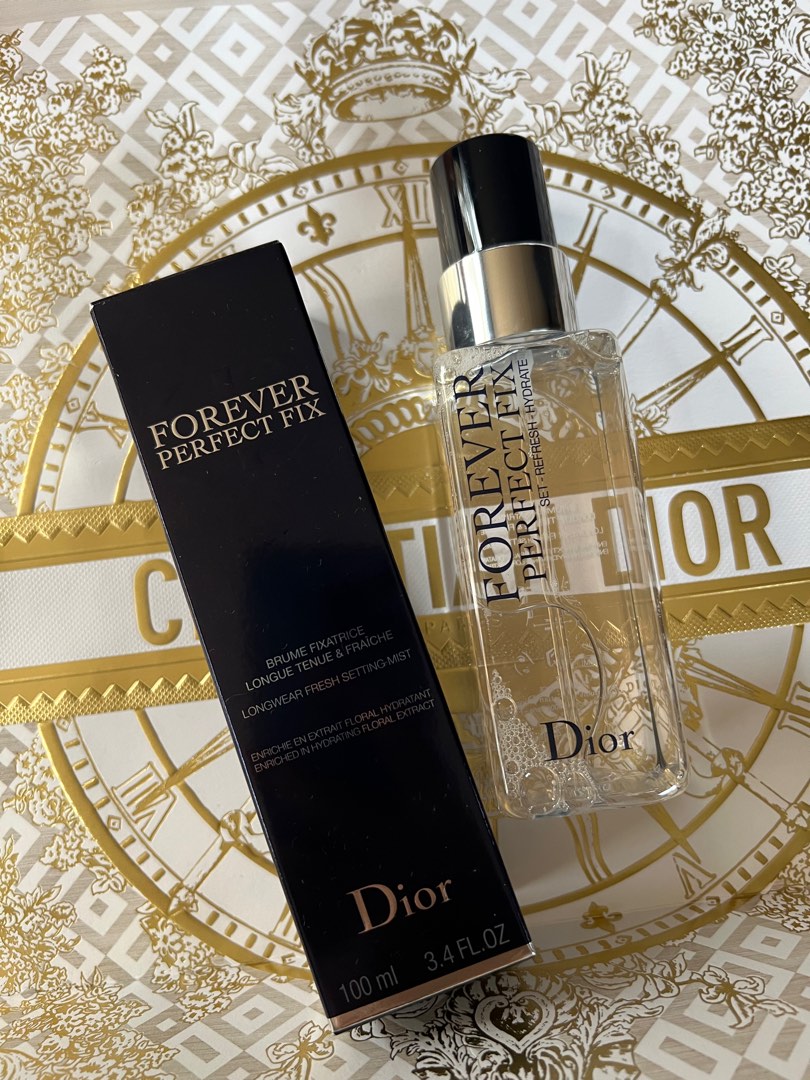 Dior Forever Perfect Fix Mist / Makeup Setting Spray 100mL, Beauty & Personal Care, Face, Makeup ...