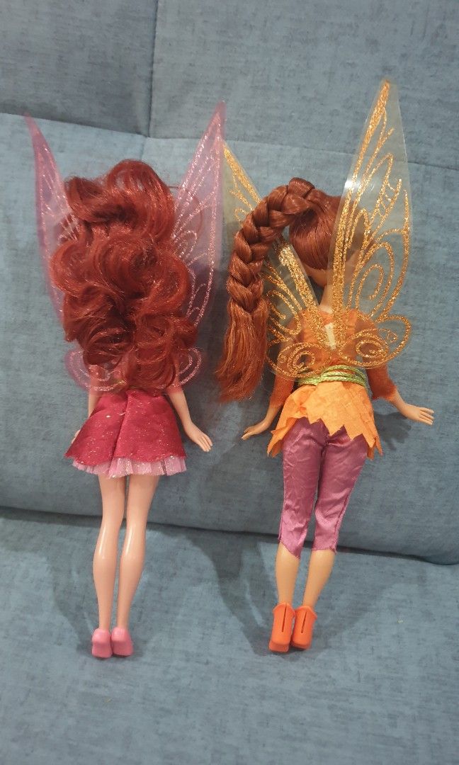 Disney 2011 JAKKS Pacific Fairies For All Seasons Tink Vidia Rosetta ...