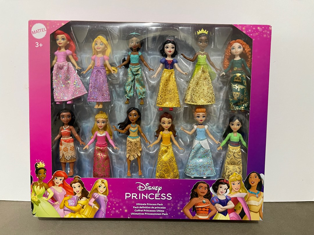 Disney Princess 12 Doll Set Mattel, Hobbies & Toys, Toys & Games on ...