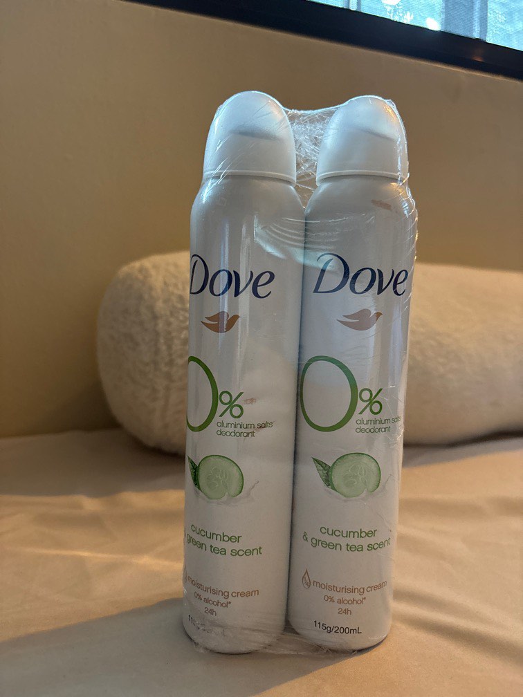 DOVE Cucumber & Green Tea Deodorant Set of 2, Beauty & Personal Care ...