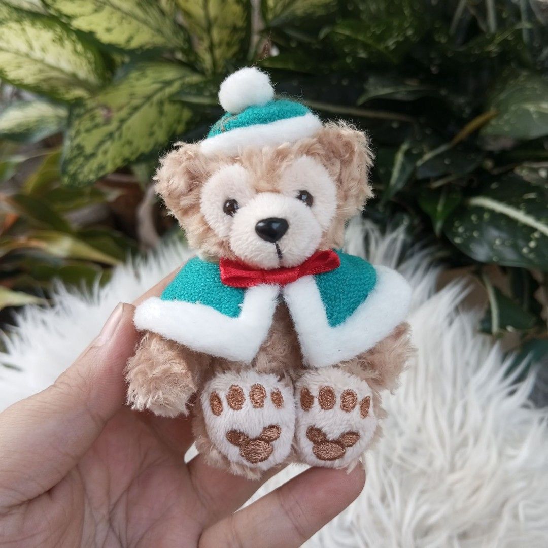 Duffy the DISNEY Bear Christmas 3 inches Plush Toy, Hobbies & Toys ...