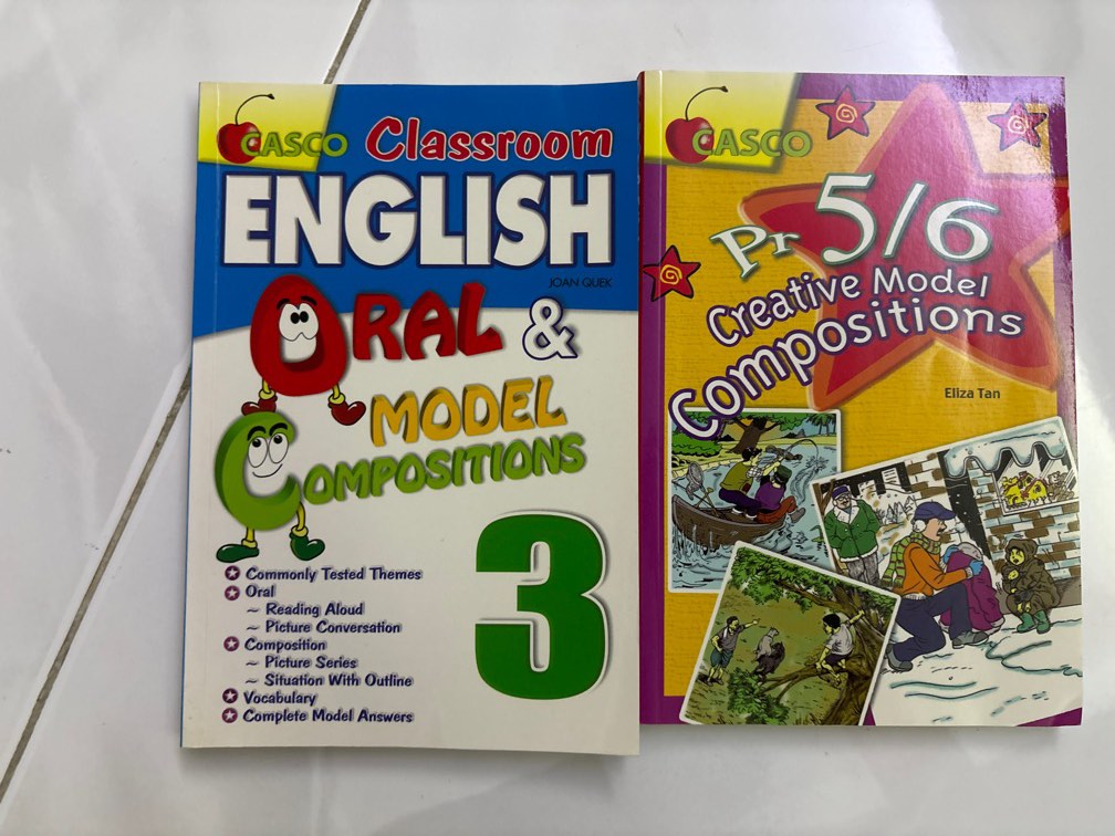 english model compositions primary 3 5 and 6, Hobbies & Toys, Books ...
