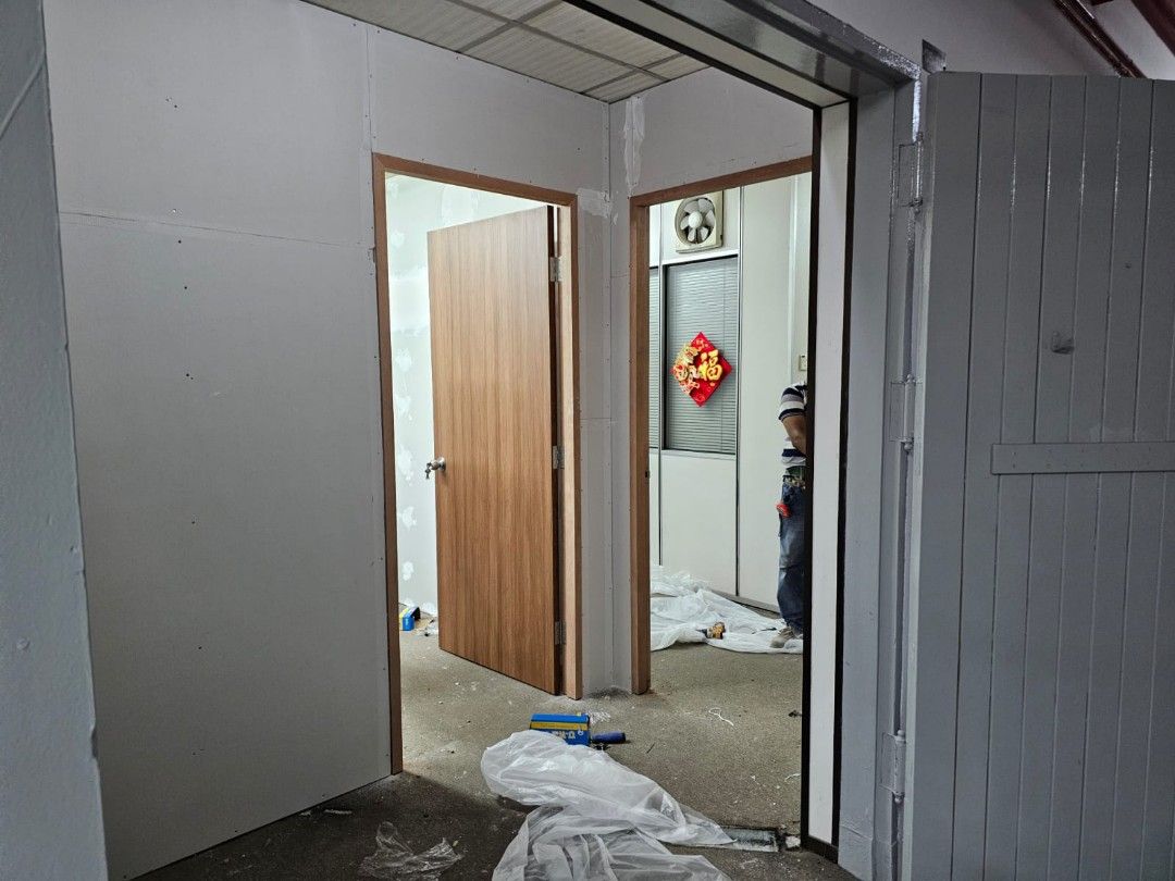 False ceiling & Pipe box up|L-box installation|False ceiling repair ...