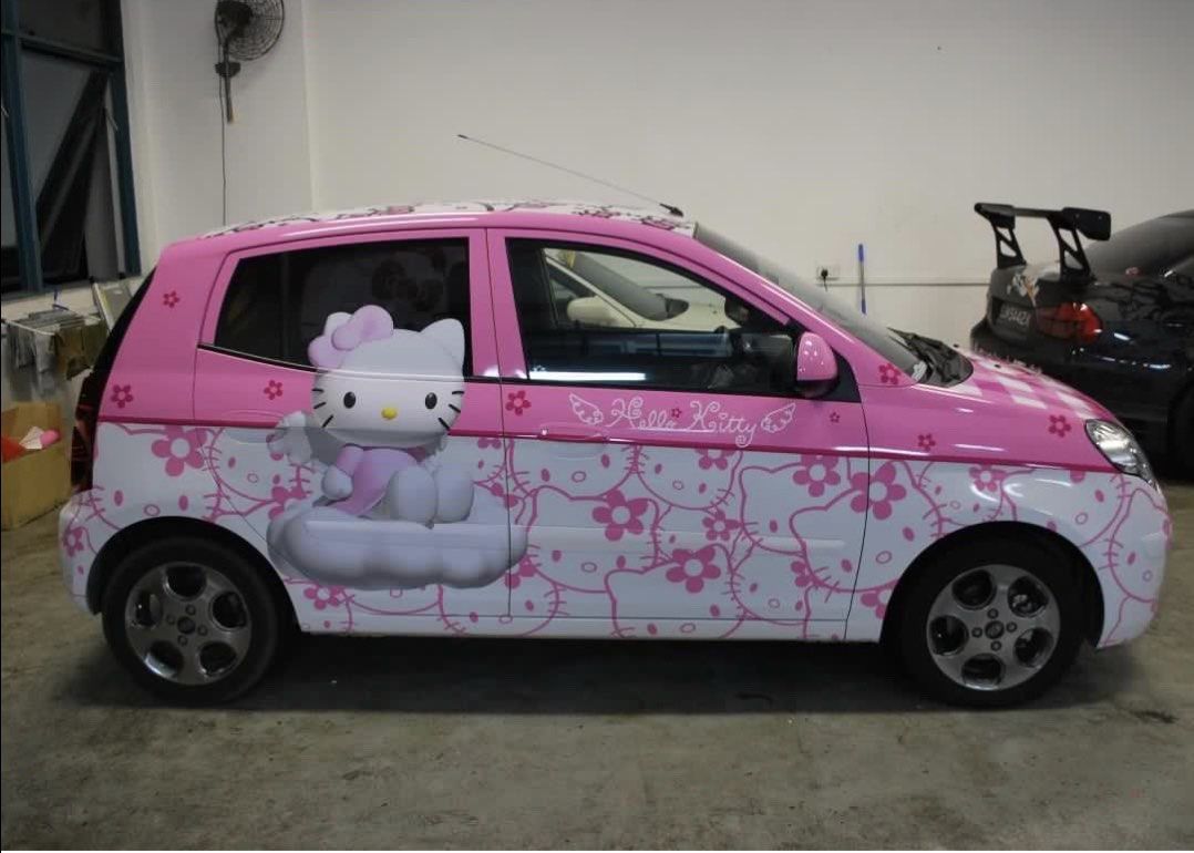 Full Custom Car Sticker Decals,Racing Track,Street,Vector Art,Animation ...