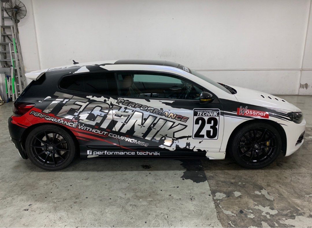 Full Custom Car Sticker Decals,Racing Track,Street,Vector Art,Animation ...