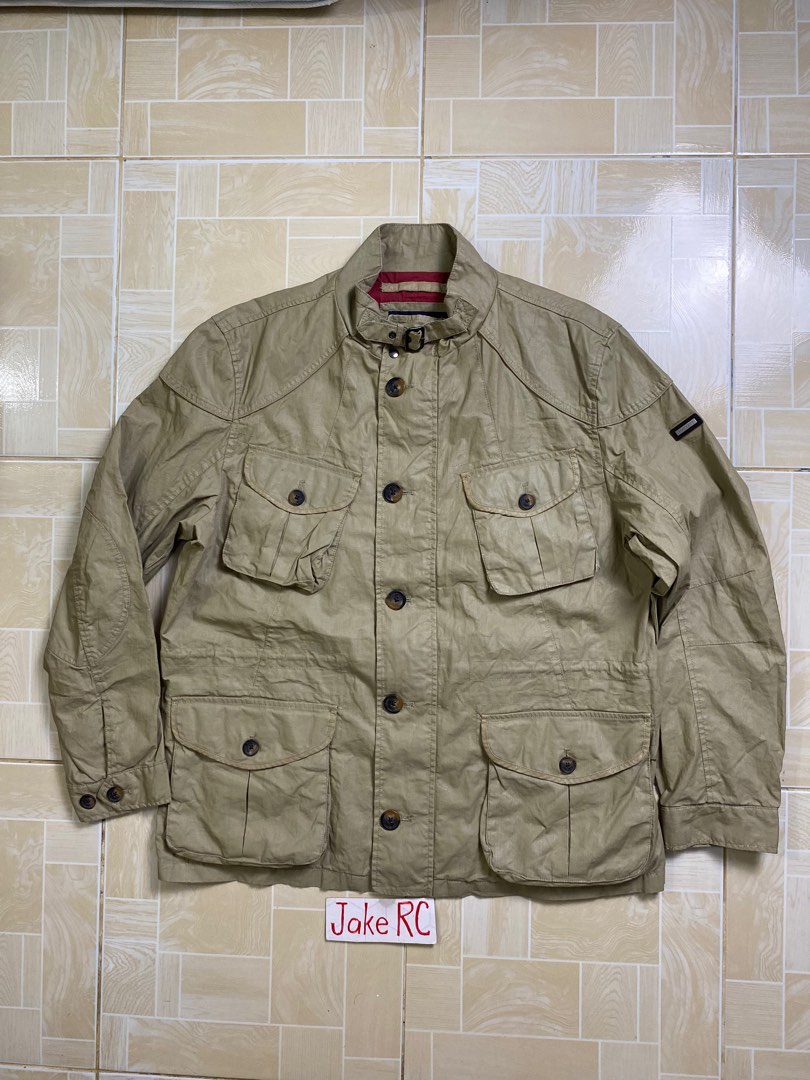 Hackett Serengeti Wax Field Jacket, Men's Fashion, Coats, Jackets and ...