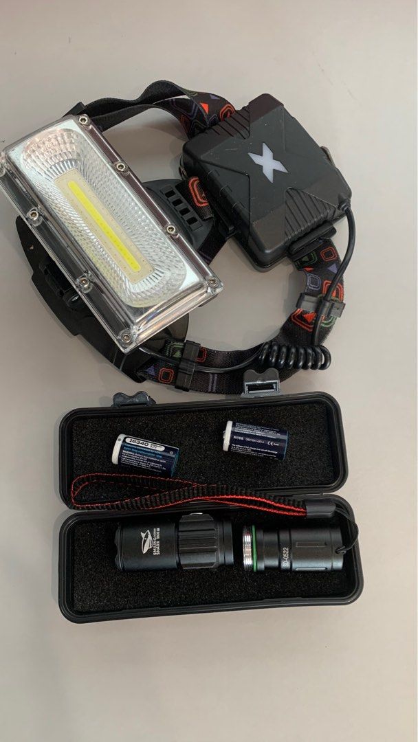 Headlamp heavy duty, Sports Equipment, Hiking & Camping on Carousell