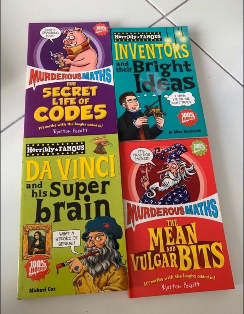 Horribly Famous and Murderous Maths Set (original price is RM32.90 each ...