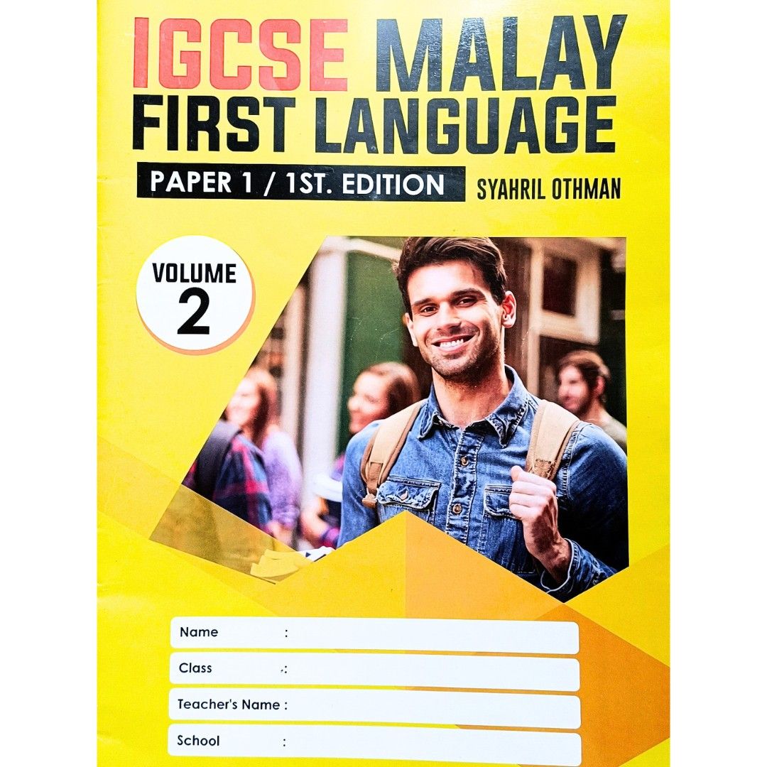 Igcse First Language Malay Paper 1 Workbook Hobbies And Toys Books