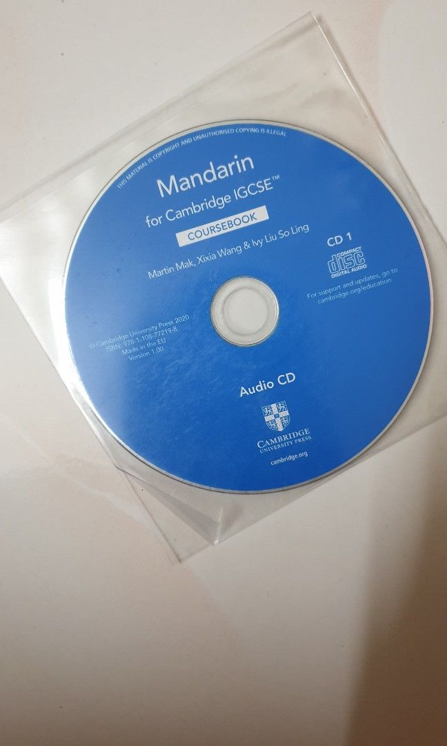 IGCSE Mandarin Chinese as a Foreign Language CD, Hobbies & Toys, Music ...