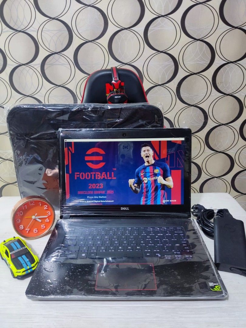 Jual Laptop Gaming Desain DELL PANDORA 7447 A02 BLACK RAM 8GB/SSD ...