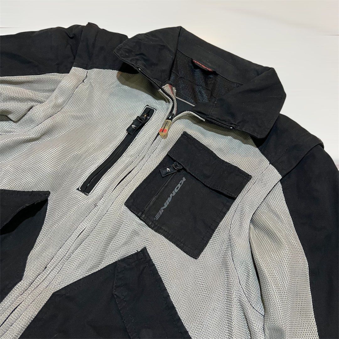 KOMINE Mesh Motorcycle Jacket Permotoran No Paded Double Pocket, Men's ...