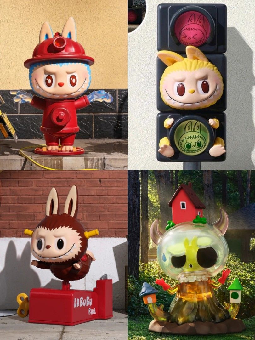 Labubu Almost Hidden Series Figures (The Monsters), Hobbies & Toys ...