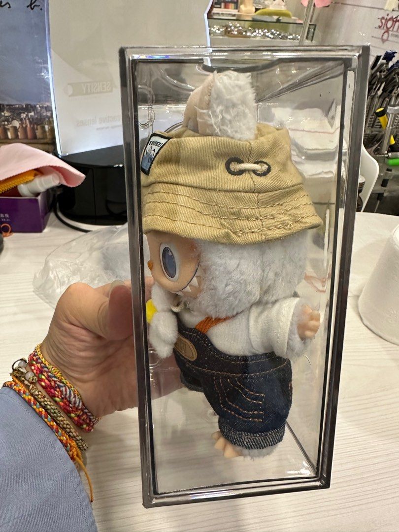 LABUBU DISPLAY CASE 18cm, Hobbies & Toys, Collectibles & Memorabilia ...
