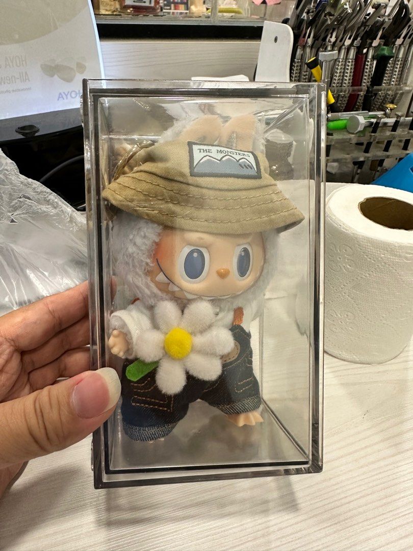 LABUBU DISPLAY CASE 18cm, Hobbies & Toys, Collectibles & Memorabilia ...