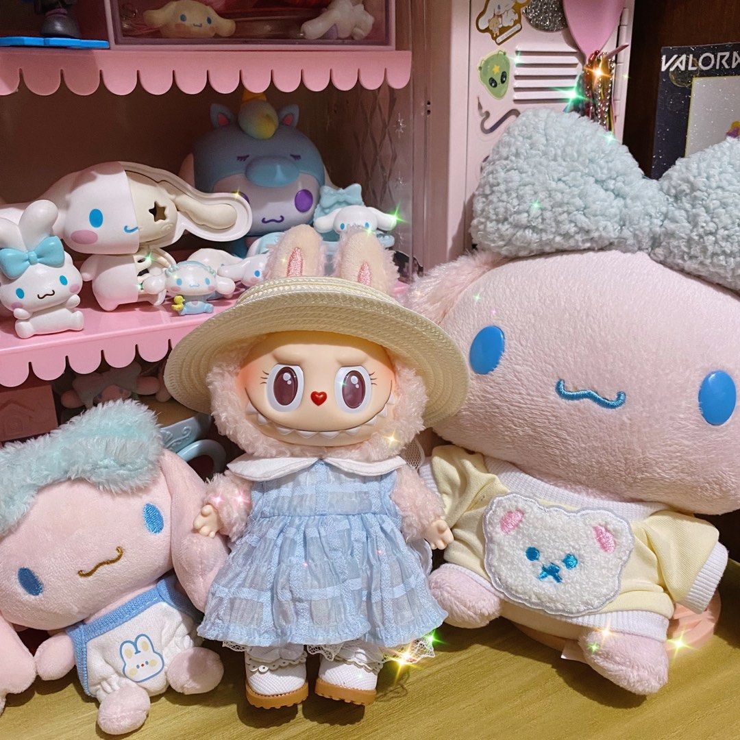 Labubu Mokoko The Blue Diamond V3, Hobbies & Toys, Toys & Games on ...