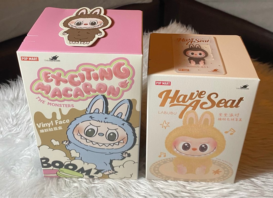Labubu Secret V1 and V2, Hobbies & Toys, Toys & Games on Carousell