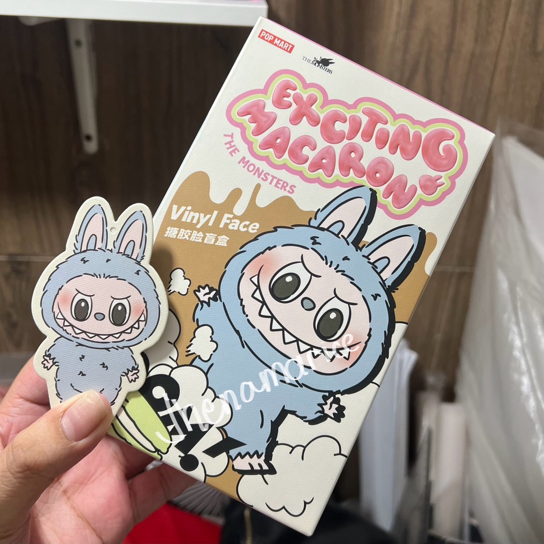 Labubu Version 1 Macarons Seasalt Coconut, Hobbies & Toys, Toys & Games ...