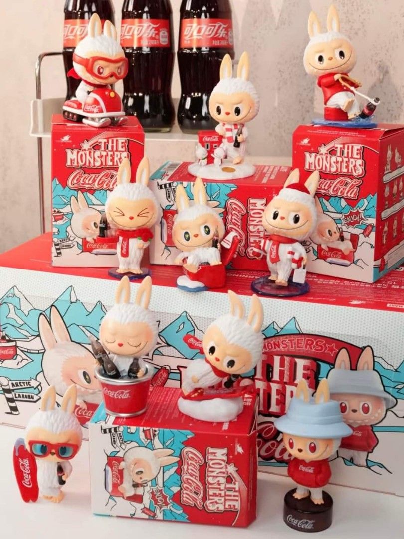 Labubu x Coca Cola Figure set, Hobbies & Toys, Toys & Games on Carousell