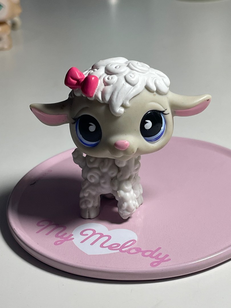 Littlest Pet Shop LPS : Sheep 879, Hobbies & Toys, Toys & Games on ...