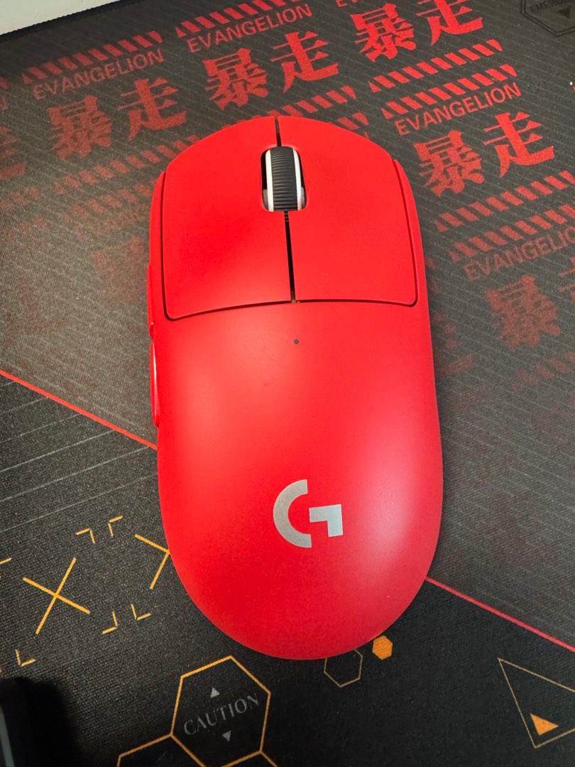 Logitech Superlight Red, Computers & Tech, Parts & Accessories, Mouse ...