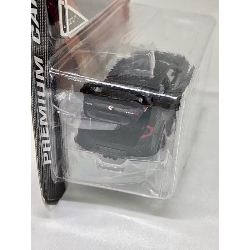 Majorette HONDA CIVIC TYPE R Matte Black Premium Edition Sports Racing ...