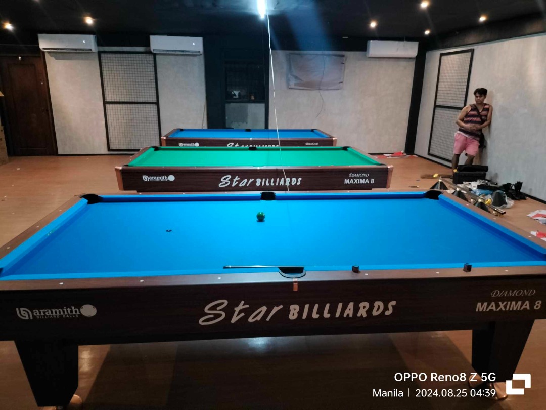MAXIMA 8 BILLIARD TABLE, Sports Equipment, Sports & Games, Billiards ...
