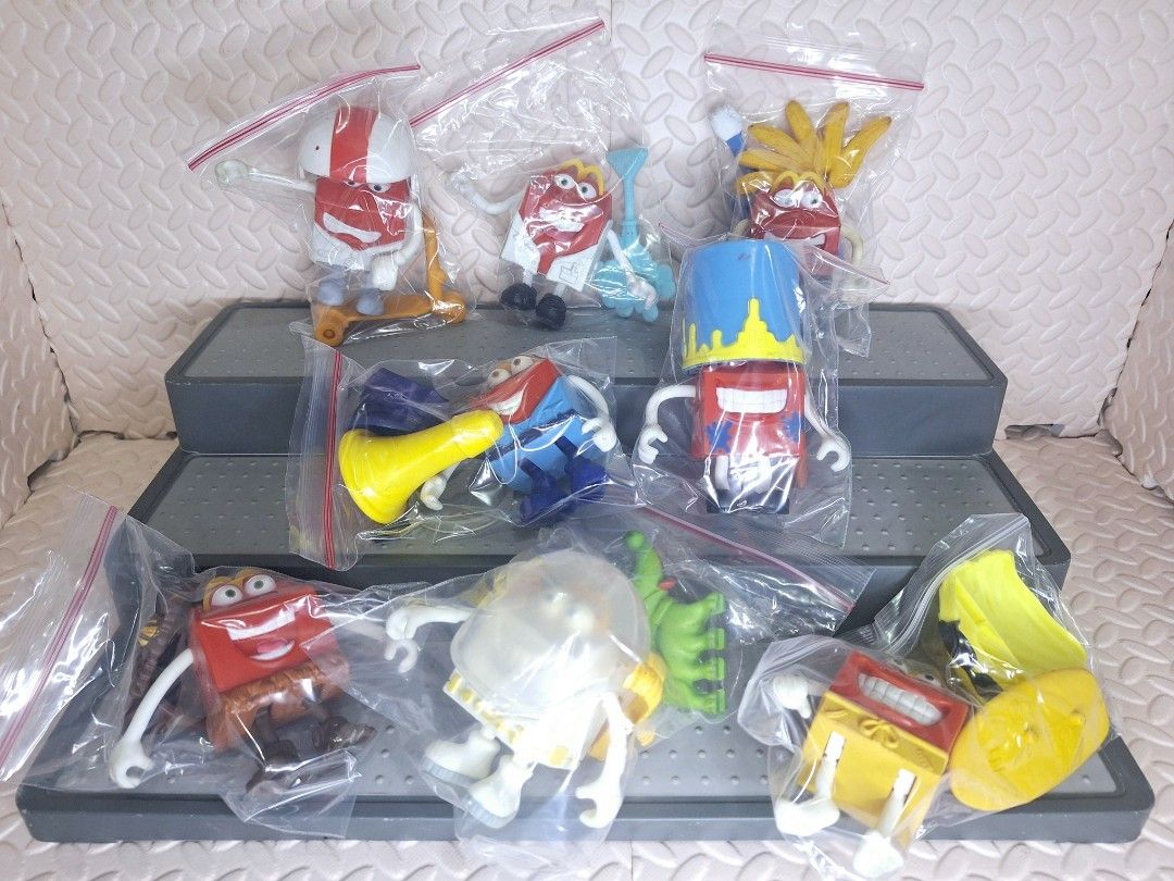 McDonalds HAPPY Mascot Set, Hobbies & Toys, Toys & Games on Carousell