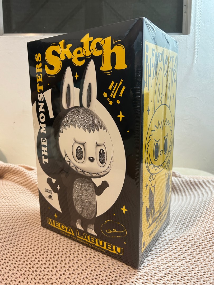 Mega Labubu Sketch 400%, Hobbies & Toys, Toys & Games on Carousell