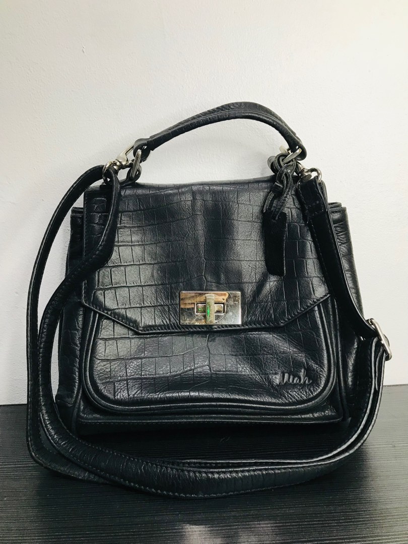MIAH GENUINE LEATHER, Women's Fashion, Bags & Wallets, Cross-body Bags ...