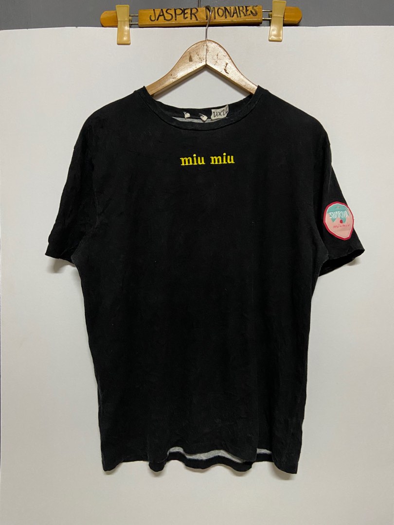 Miu miu, Men's Fashion, Tops & Sets, Tshirts & Polo Shirts on Carousell