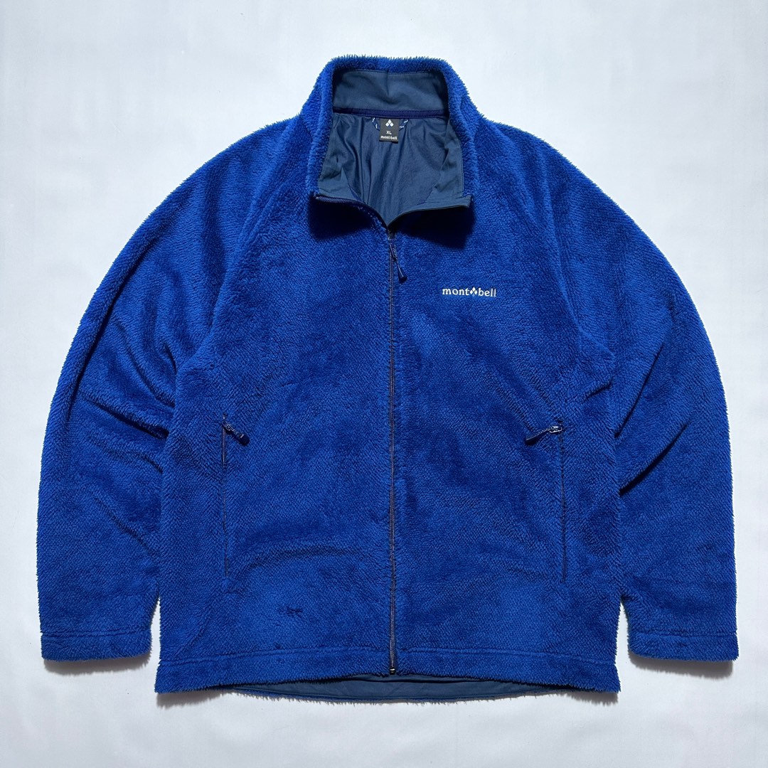 Mont^Bell Blue Polar Fleece Jacket, Men's Fashion, Coats, Jackets and ...